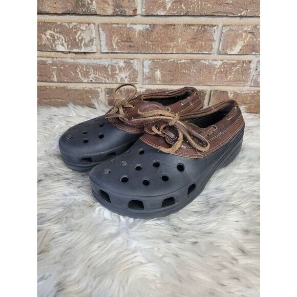 CROCS | Shoes | Mens Crocs Islanderpit Crew Clogs Mens 8 | Poshmark